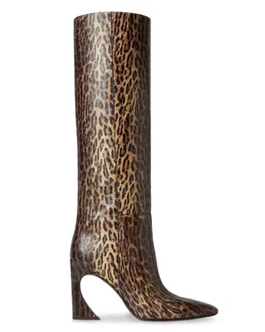 Fendi Arco Printed Karung High Heel Boots