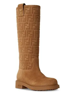 Fendi Filo Suede Boots
