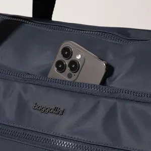 BAGGALLINI The City Escape Collection Park Ave Weekender Bag - French Navy