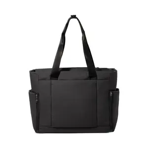 BAGGALLINI Set Wave Tote Bag - Black Wave Puff