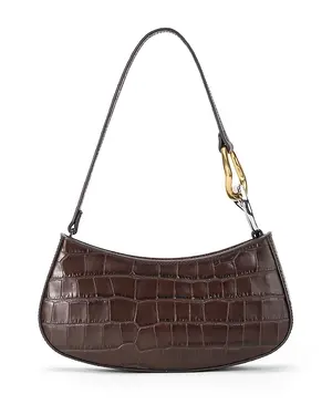 Croc Leather Shoulder Bags