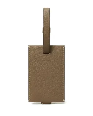 Tory Burch Leather Luggage Tag