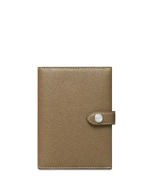 Tory Burch Leather Passport Case - Wild Mushroom