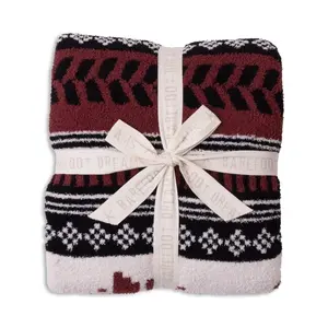 Barefoot Dreams Cozychic Fair Isle Throw, 54 X 72