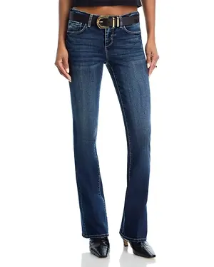 Low Rise Bootcut Jeans