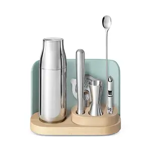 CARAWAY 6 Piece Bar Set With Storage - Mist