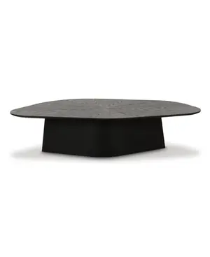 TOV FURNITURE Roche Ash Low Coffee Table - Black