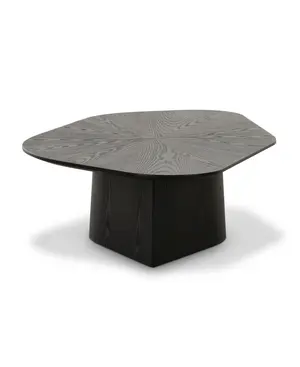 TOV FURNITURE Roche Ash Low Coffee Table - Black