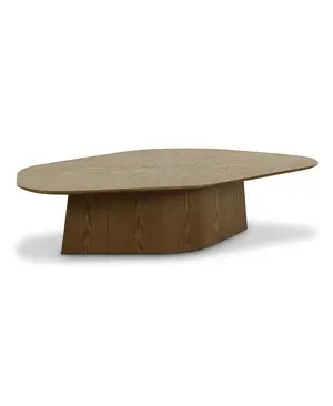 TOV FURNITURE Roche Ash Low Coffee Table - Brown