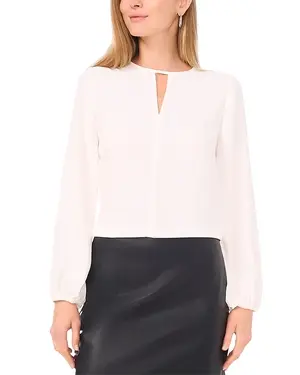 Vince Camuto Cut Out Blouses