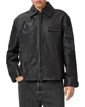 Men's Leather Patches Jackets