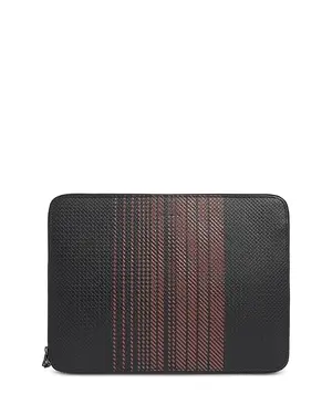 Ted Baker London Warenn 13 Woven Laptop Case - Black