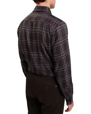 Ted Baker London Lirra Printed Long Sleeve Button Front Shirt