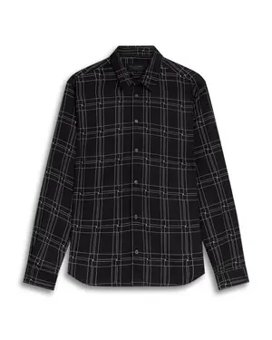 Ted Baker London Lirra Printed Long Sleeve Button Front Shirt