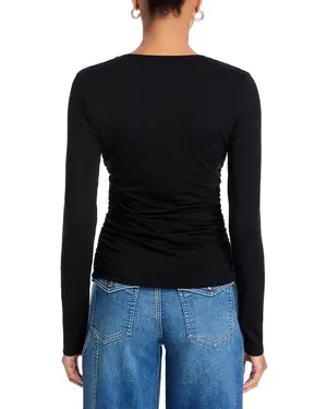 Veronica Beard Ruched Top
