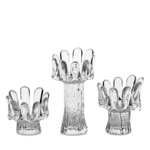 KOSTA BODA Sunflower Small Votive Holder - Clear