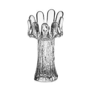 KOSTA BODA Sunflower Large Votive Holder - Clear
