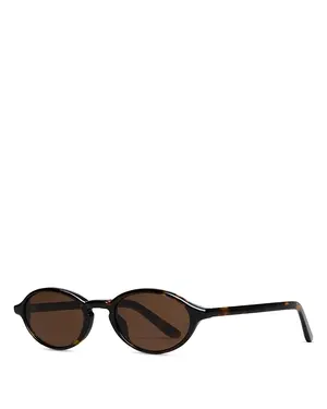 Chimi Lex Oval Sunglasses - Deep Tortoise