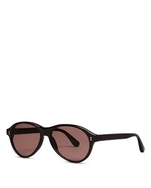 Chimi Pilot Sunglasses, 57mm - Plum