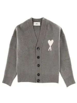 Ami De Coeur Cardigan - Grey