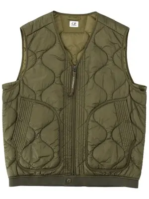 C.P. COMPANY Padded Vest - Military Green