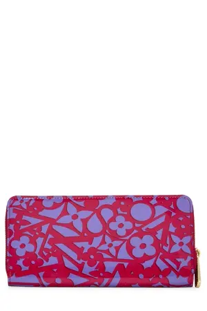 LOUIS VUITTON Sweet Monogram Vernis Zippy Continental Wallet - Red