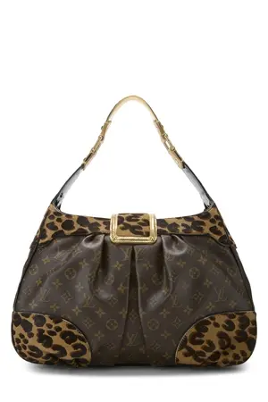 LOUIS VUITTON Leopard Monogram Canvas Boley