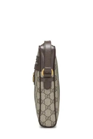 Gucci Gg Supreme Ophidia Messenger Bag - Brown