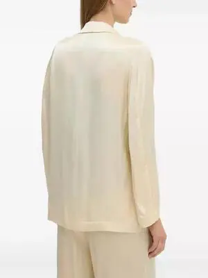 BENETTON Lapel Collar Single-breasted Blazer