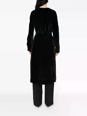 R13 Officer Button Belted Coat
