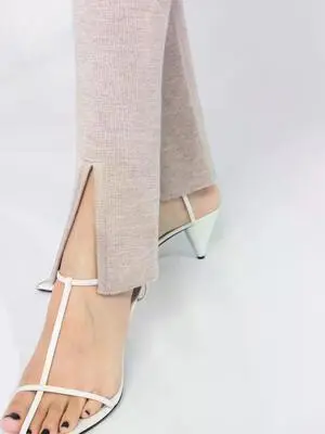 Magda Butrym Knitted Front-slit Leggings