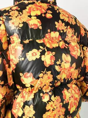 Vetements Floral-print Puffer Jacket