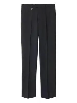 Burberry Logo-detail Tailored Trousers