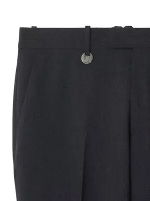 Burberry Logo-detail Tailored Trousers