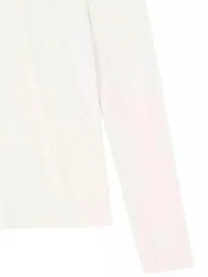 STUDIO TOMBOY Long Sleeve Fleece Lined Turtleneck Top - Neutrals