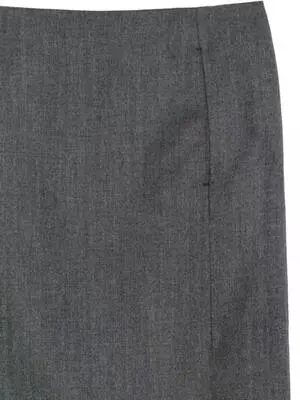 ENTIRE STUDIOS Slit-detail Midi Skirt