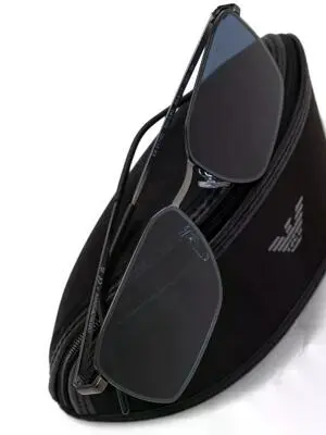 Emporio Armani Rectangle-frame Sunglasses