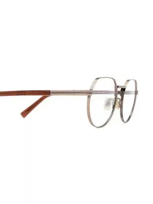 Zegna Round Frame Glasses