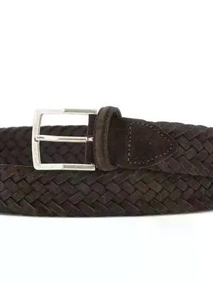 ATHISON Woven Pin-buckle Belt