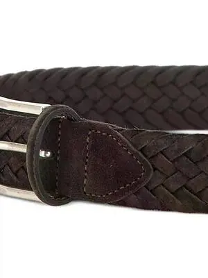 ATHISON Woven Pin-buckle Belt