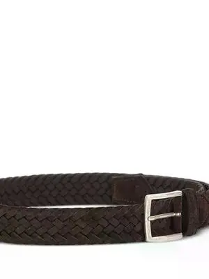 ATHISON Woven Pin-buckle Belt