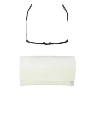 Burberry Logo-engraved Oversized Sunglasses