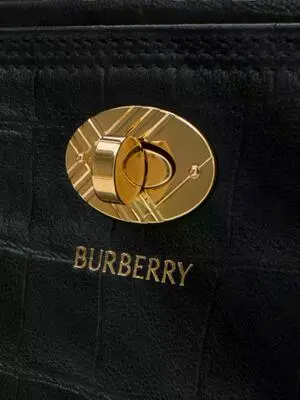 Burberry Small Cotswolds Tote Bag - Black