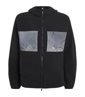 REPRESENT 247 Ripstop Borg Fleece Jacket - Black