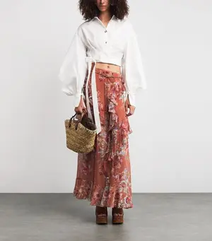 Zimmermann Cotton Poplin Rebellion Blouse