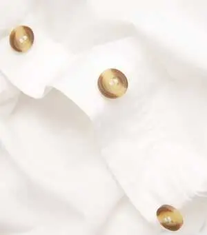 Zimmermann Cotton Poplin Rebellion Blouse