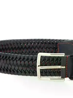 ATHISON Woven Pin-buckle Belt