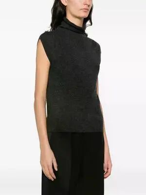 Antonelli Firenze Sleeveless Roll-neck Top
