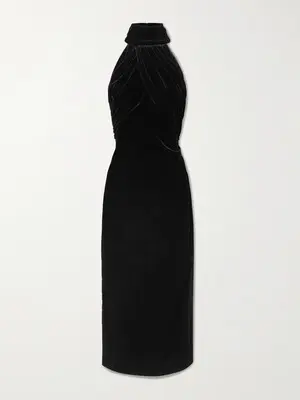 Velvet Turtleneck Gowns