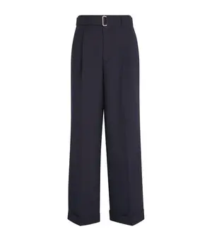 Officine Generale Pleated Bottoms For Men